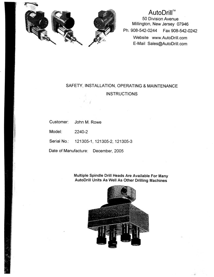 AutoDrill 2240-2 Pneumatic 24' Automatic Drill Line - The Equipment Hub