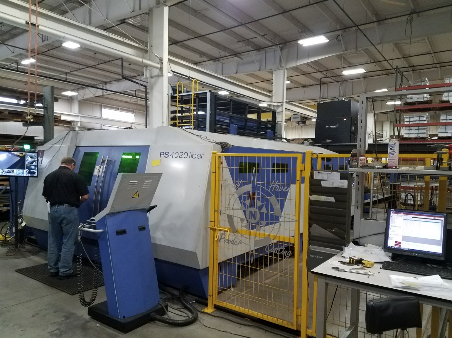 HK PS4020 4KW IPG Fiber CNC Laser (2015) – Includes Warranty, Install ...