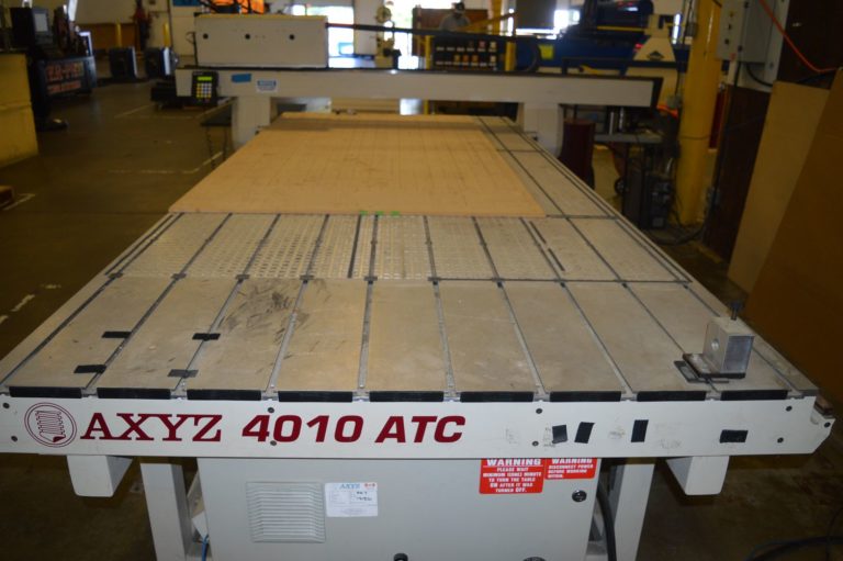 AXYZ 4010 ATC 4' x 10' CNC Router w/Tangential Knife Head - The ...
