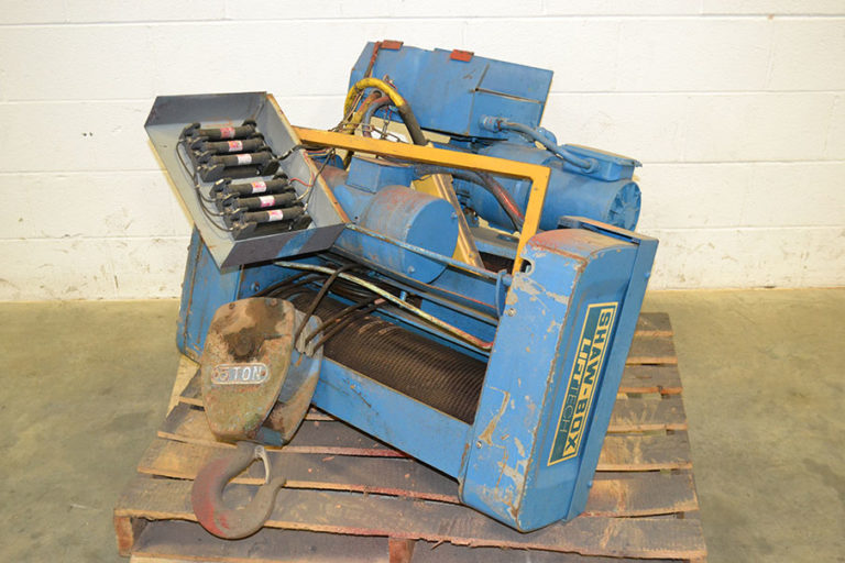 Shaw-Box L05020S1218022 5 Ton Hoist with Powered Trolley - The ...