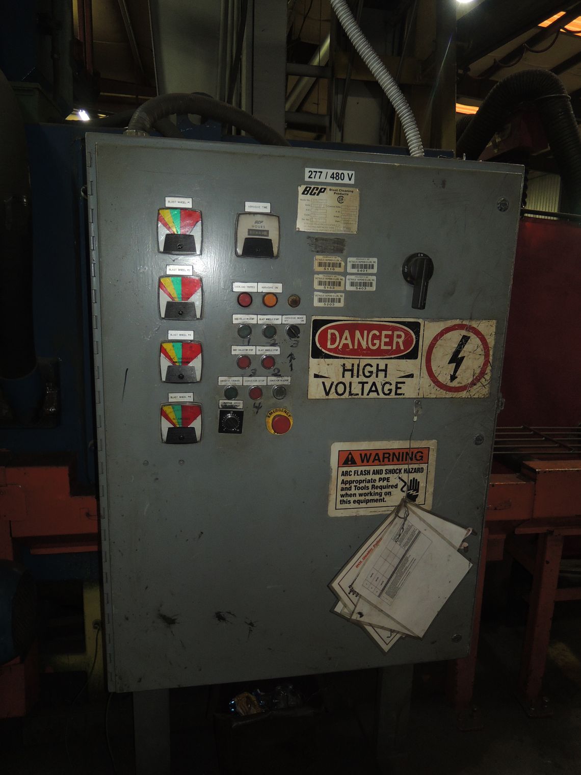 Wheelabrator BCP 1836 Trublast Shot Blast Finishing Machine - The ...