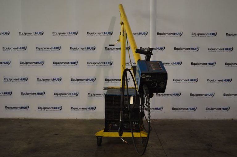 Miller CP-302 Mig Welder w/ 22A Wire Feeder, Boom Cart (CL-171104 ...