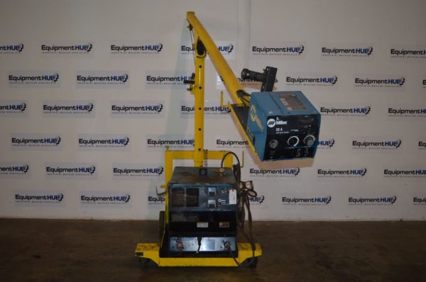 Miller CP-302 Mig Welder w/ 22A Wire Feeder, Boom Cart (CL-171105 ...