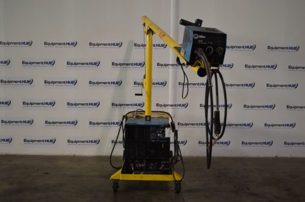 Miller CP-302 Mig Welder w/ 22A Wire Feeder, Boom Cart (CL-171114 ...