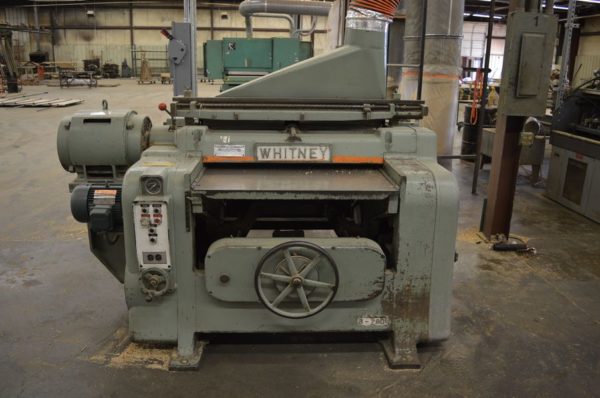 Whitney S-290 40" x 8" Helical Head Planer - The Equipment Hub