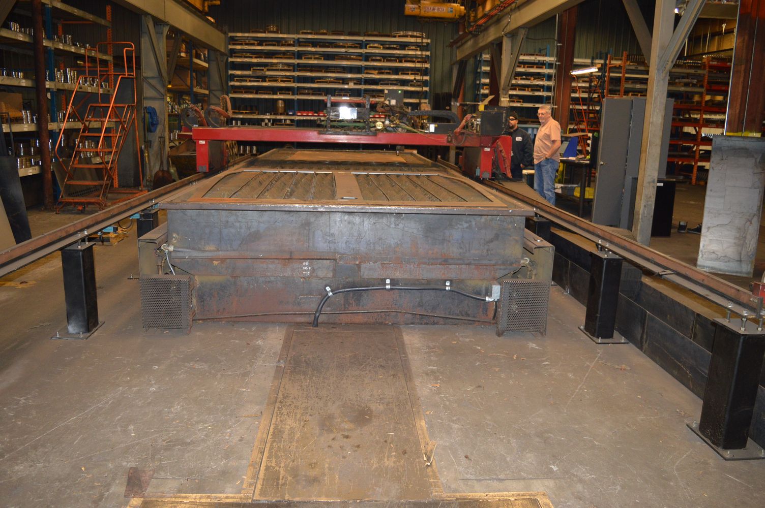 One Plasma Systems 2010-H 10' x 25' CNC Plasma / Burn Table - The ...