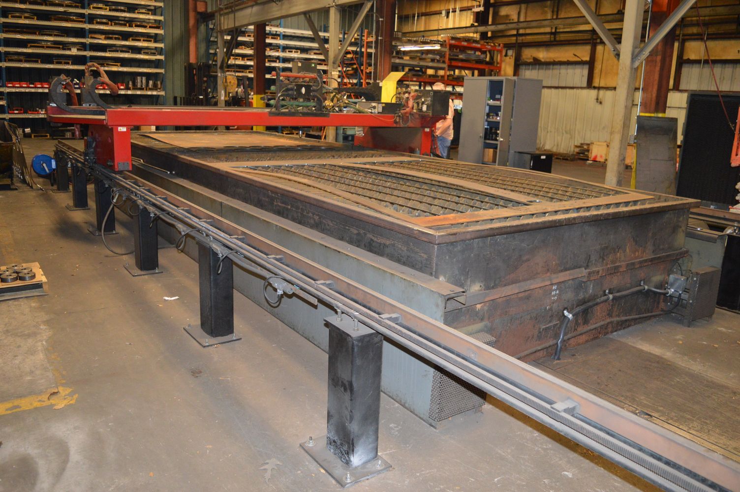 One Plasma Systems 2010-H 10' x 25' CNC Plasma / Burn Table - The ...