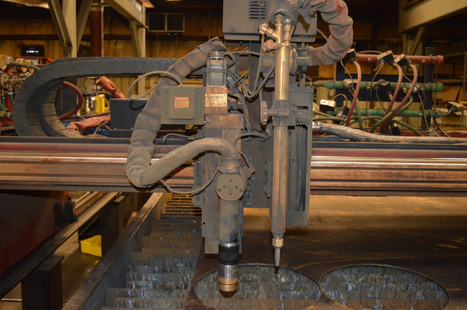 One Plasma Systems 2010-H 10' x 25' CNC Plasma / Burn Table - The ...