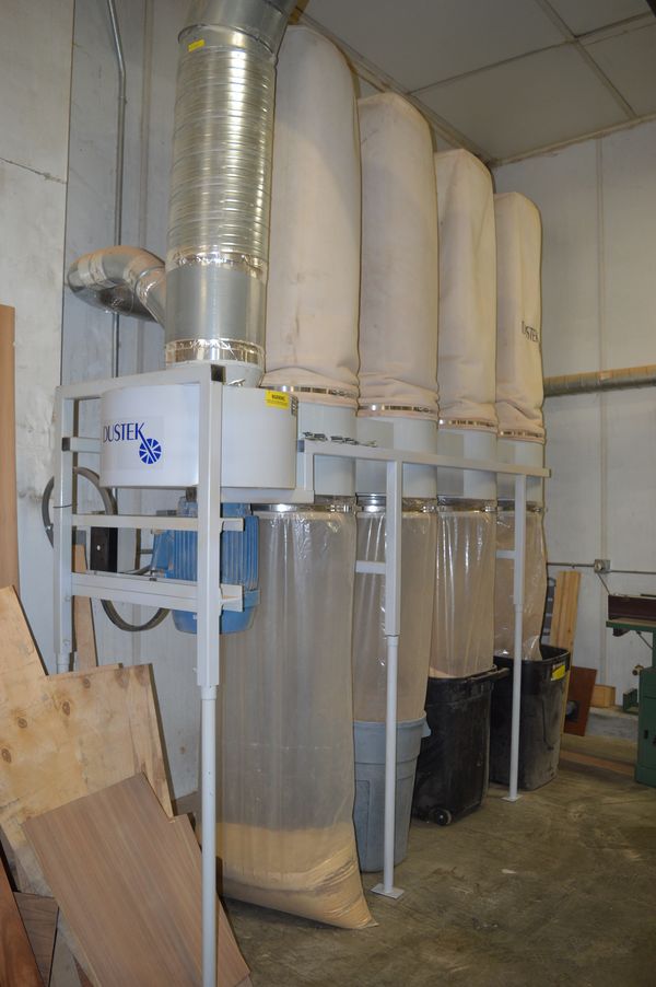Dustek C1500 15HP 4 Bag Dust Collector - The Equipment Hub