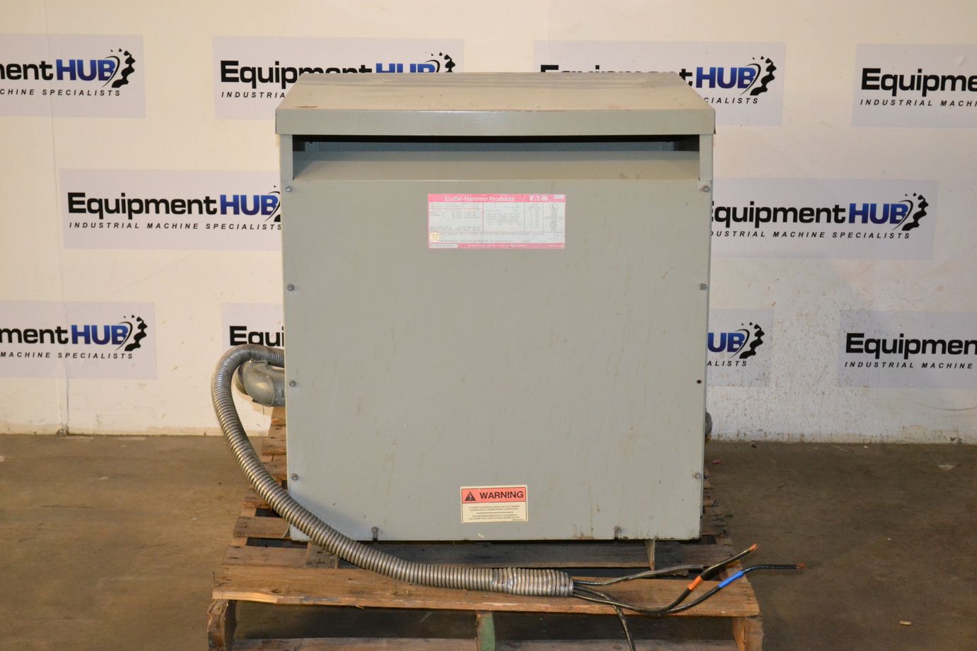 Eaton Cutler-Hammer CX6-753-415 75 KVA 480 Pri, 208/120V Secondary ...