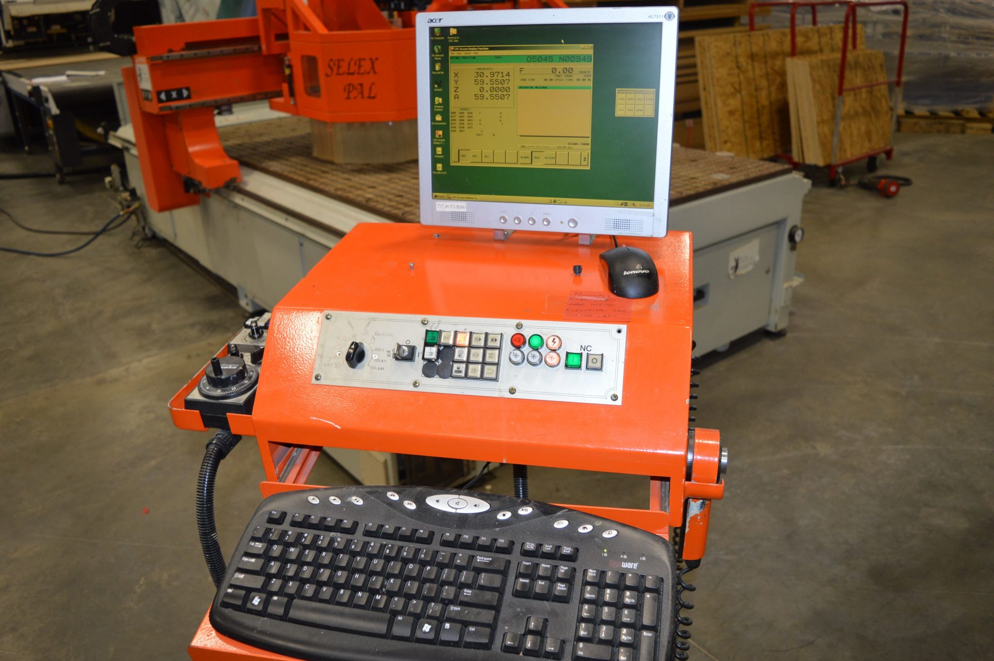 Omnitech Selexx Pal 5' x 10' CNC Router - The Equipment Hub
