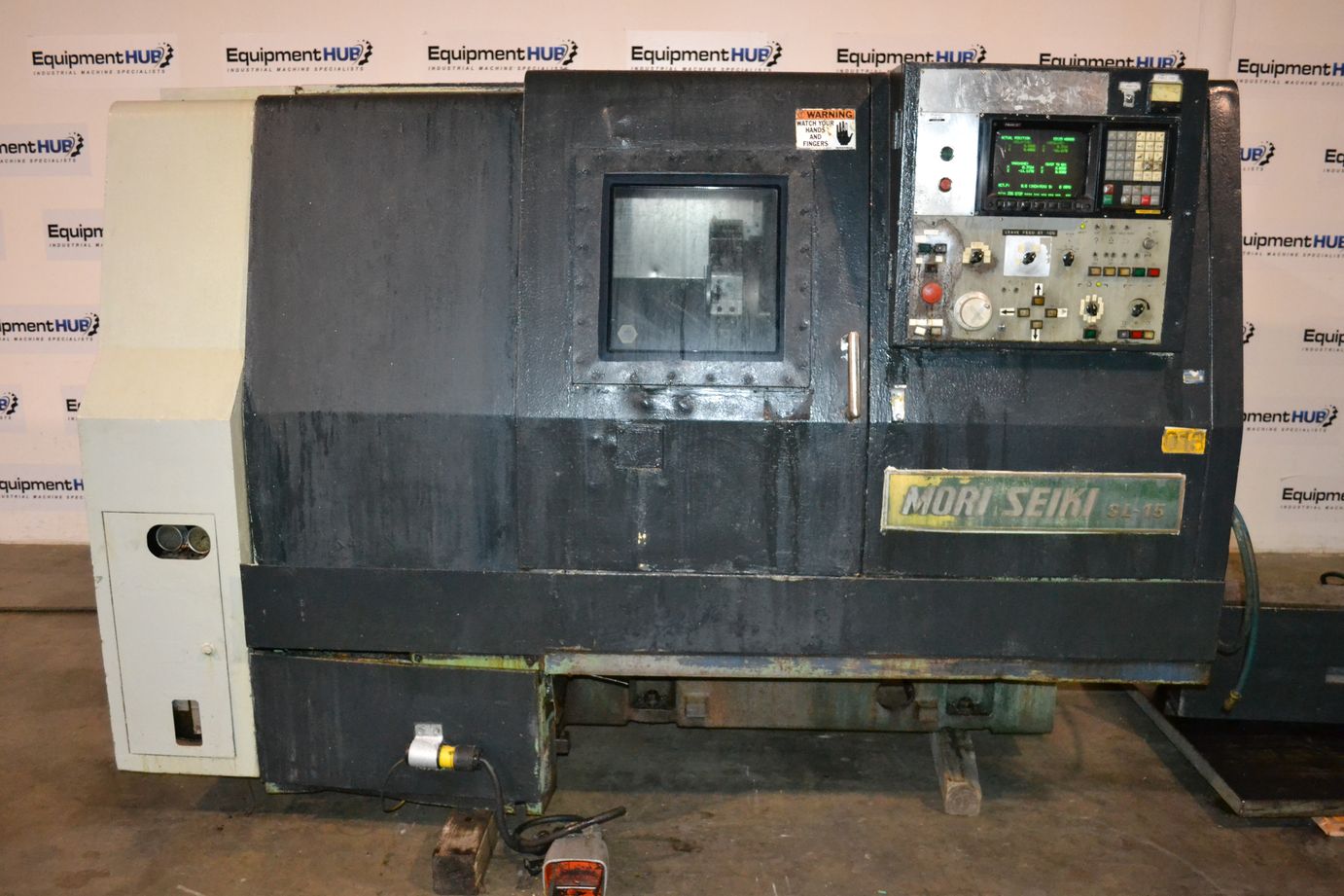 Mori Seiki SL-15 CNC Lathe, Fanuc 10T Controller - The Equipment Hub