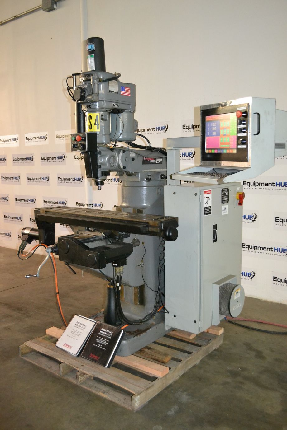 Bridgeport V2XT 9" x 48" 3-Axis DX32 CNC Milling Machine - The ...