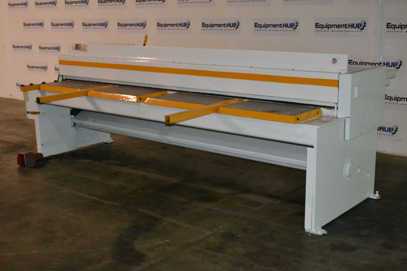 RAS 52.31 14 Gauge x 10' Power Squaring Shear w/ Pivoting Top Beam ...