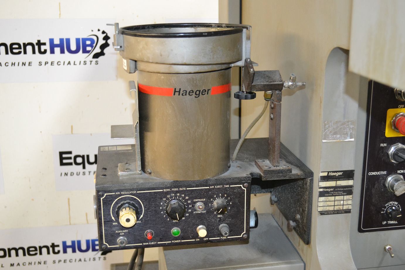 Haeger 824 8 Ton Hydraulic Hardware Inserting Press w/ 10,000's Extra ...
