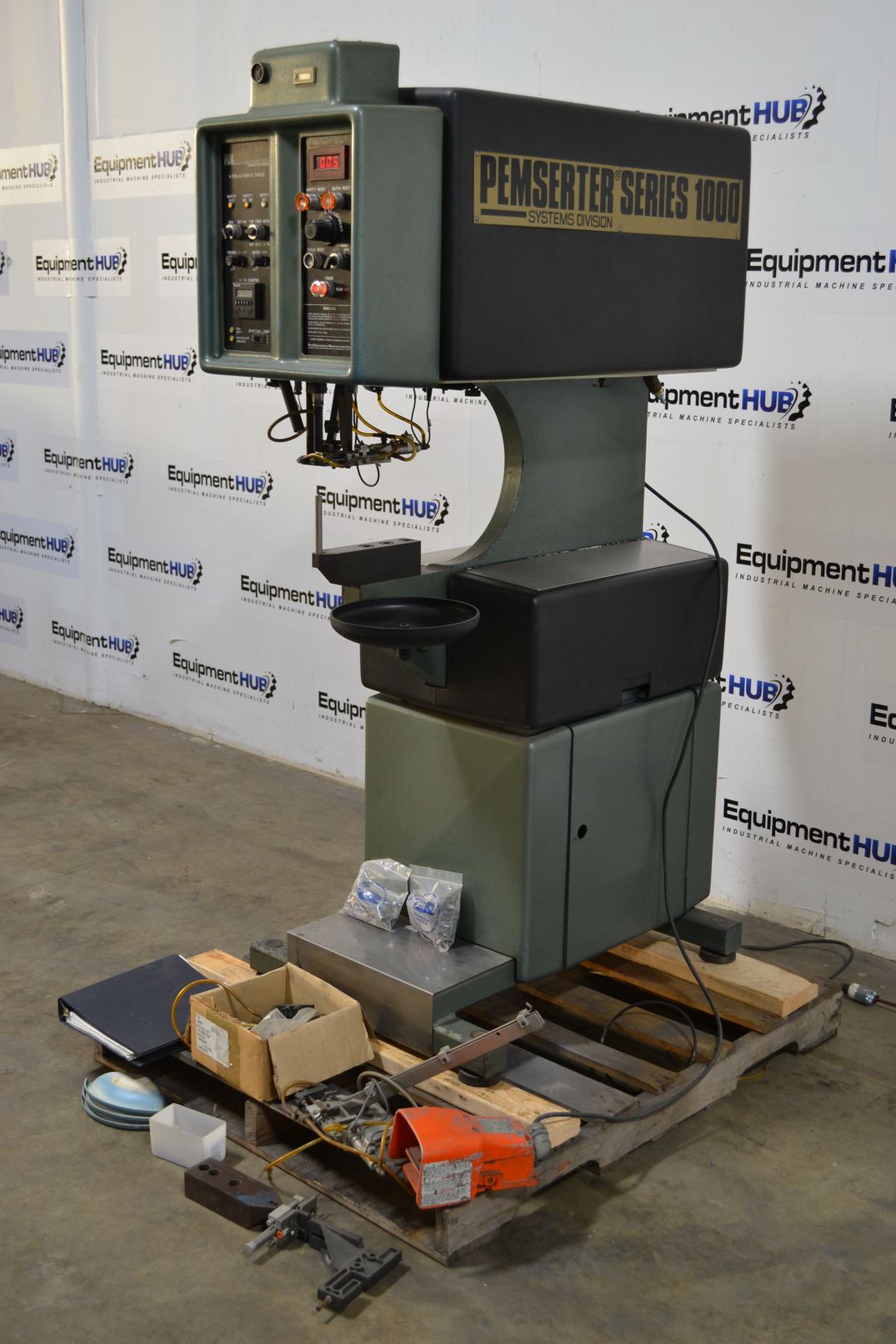Pemserter Series 1000 8-Ton Automatic Press - The Equipment Hub