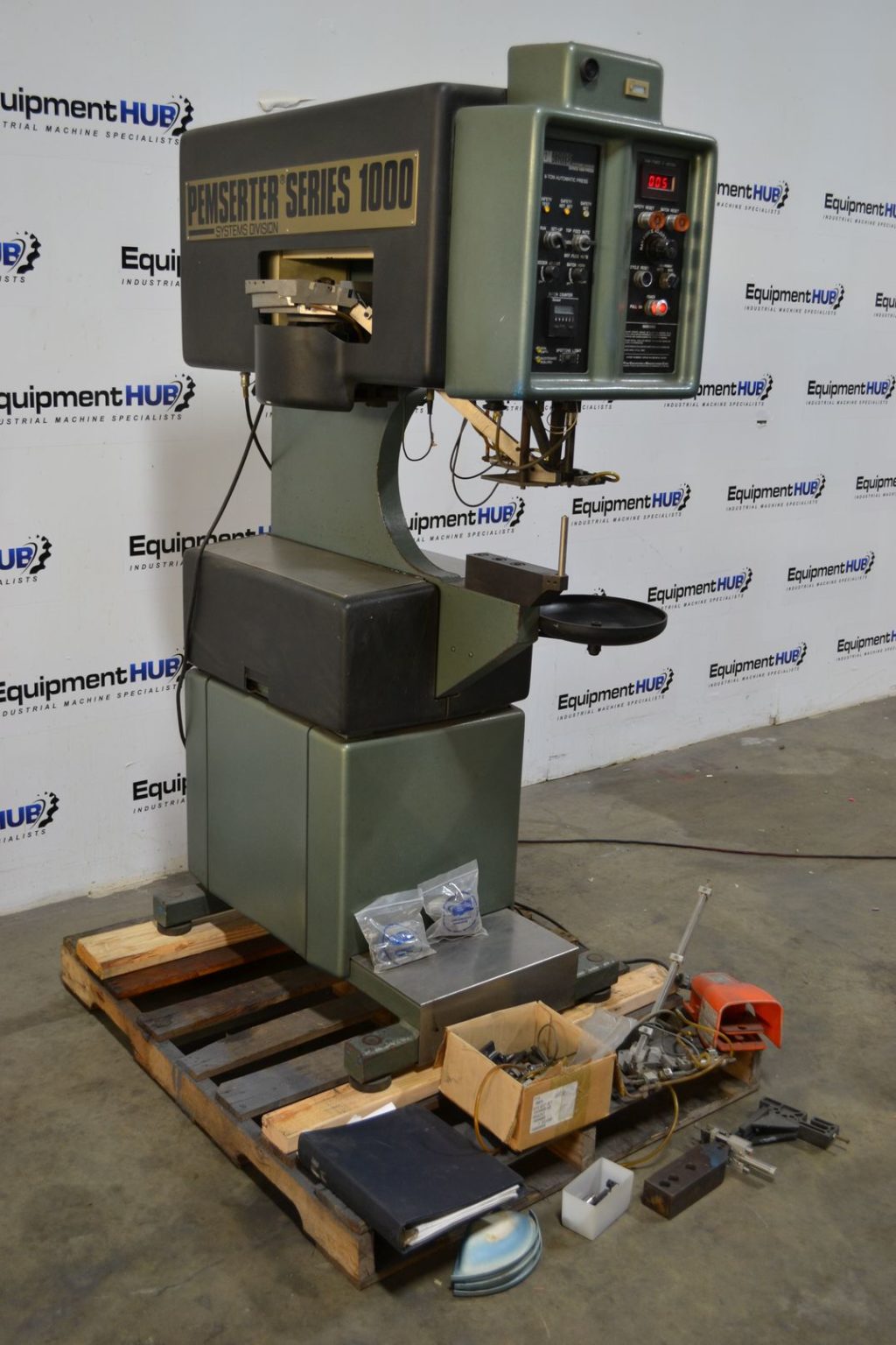 Pemserter Series 1000 8-Ton Automatic Press - The Equipment Hub