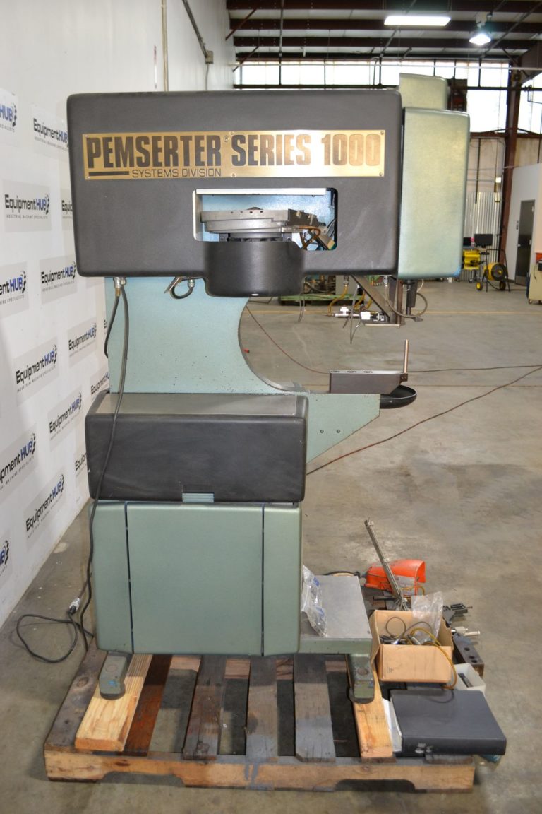 Pemserter Series 1000 8-Ton Automatic Press - The Equipment Hub