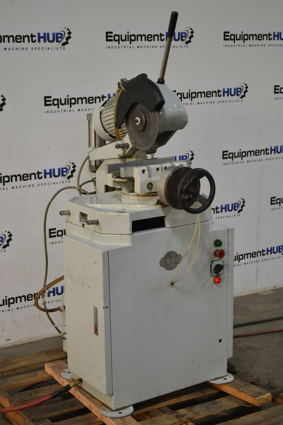 Soco MC-275AC 12" Semi-Automatic Pneumatic Mitering Cold Saw - The ...