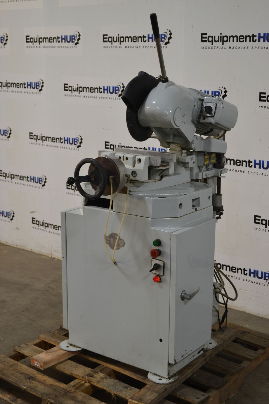 Soco MC-275AC 12" Semi-Automatic Pneumatic Mitering Cold Saw - The ...