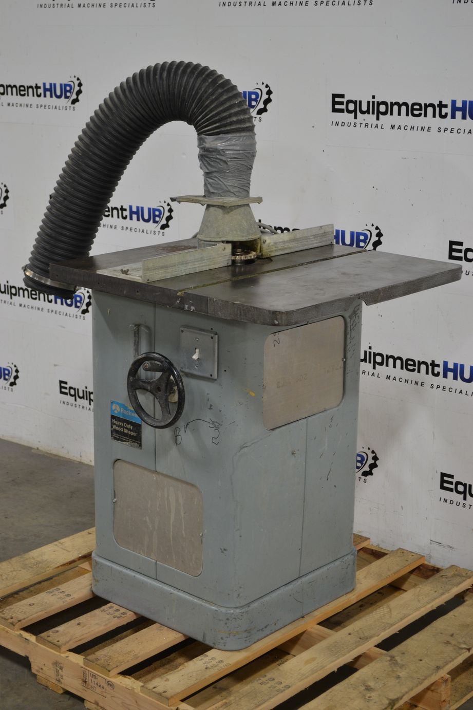 Rockwell 43-350 1HP Heavy Duty Wood Shaper, 115V - The Equipment Hub