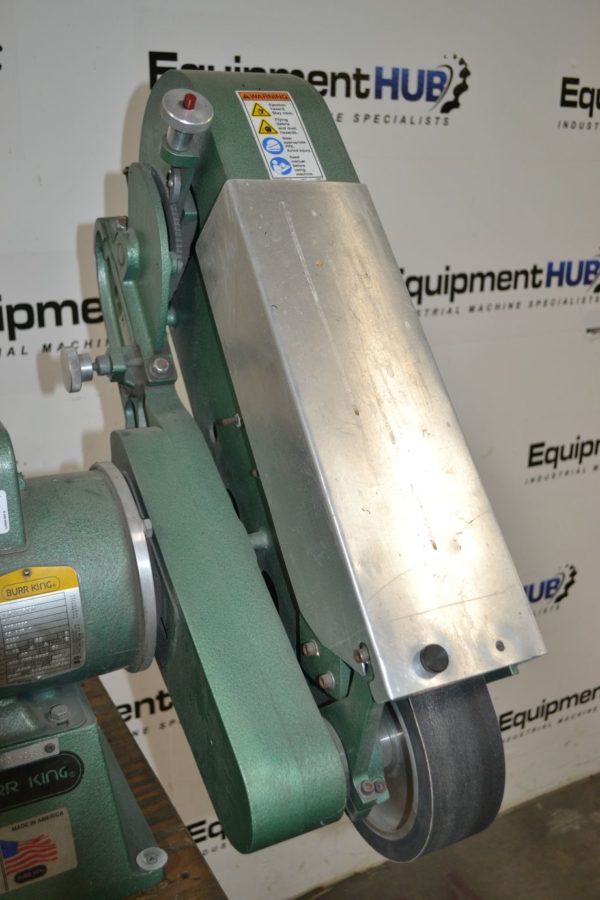 Burr King 960-250 2 Wheel 2-1/2" x 60" Bench Top Belt Grinder - The ...