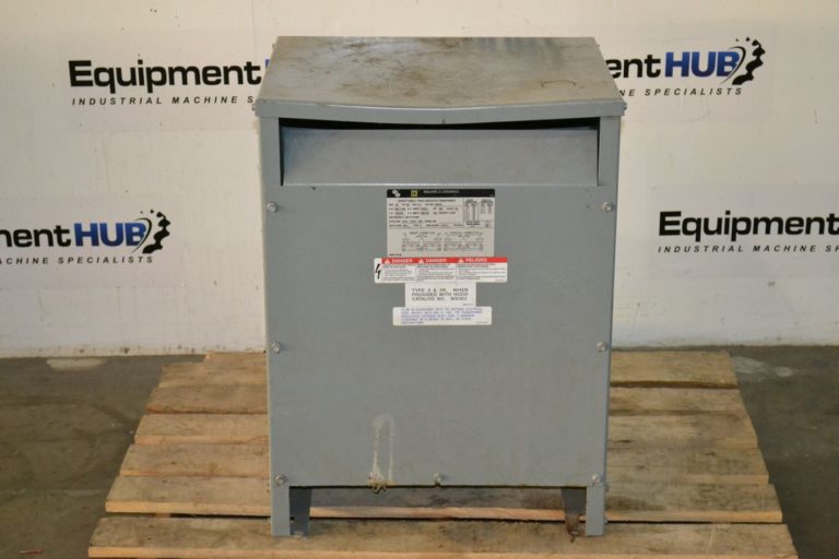 Square D 25S3H Transformer 25 KVA, 1 Phase, 240 – 480 Primary Volt ...