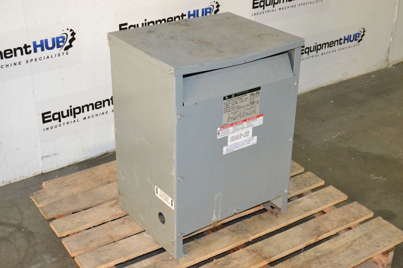 Square D 25S3H Transformer 25 KVA, 1 Phase, 240 – 480 Primary Volt ...