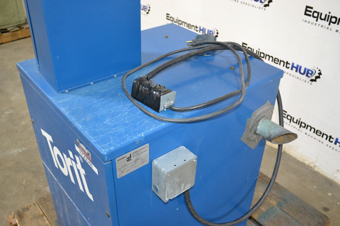 Donaldson Torit 60 CAB 3/4 HP Dust Collector w/ Shaker Pedal - The ...