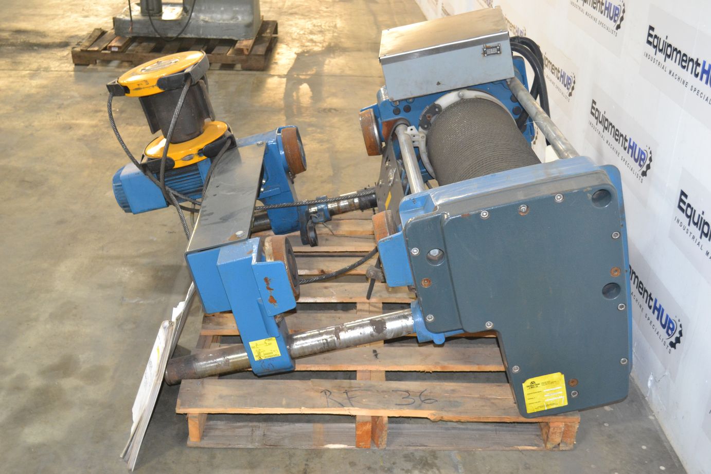 Demag 1AM EKDR 10 10 Ton Electric Overhead Crane / Hoist & Power ...