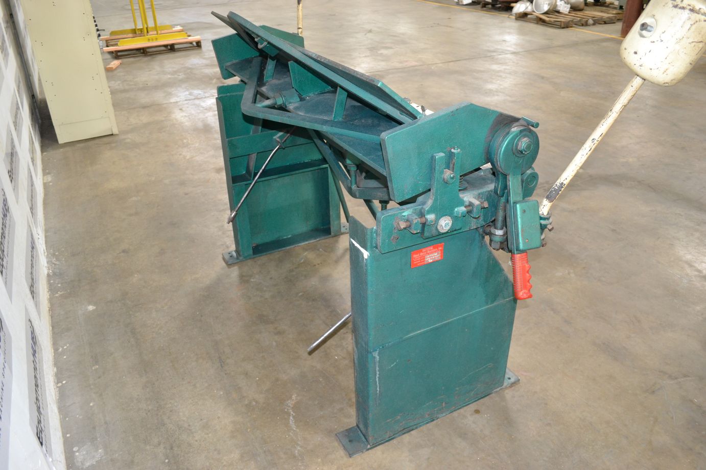 National U6-4812 4' x 12 Gauge Box & Pan Finger Brake - The Equipment Hub
