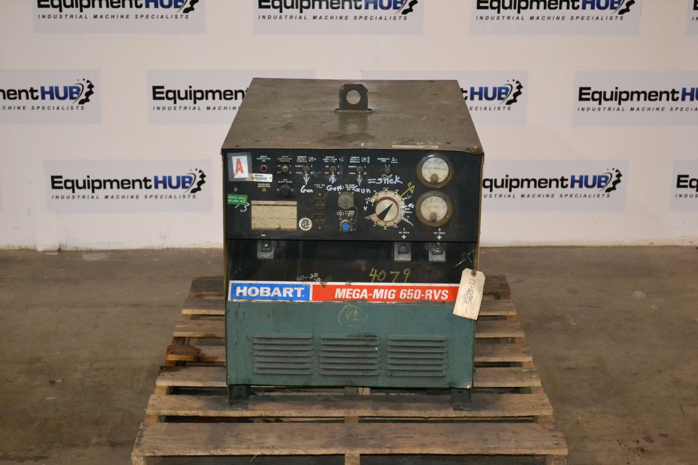 Hobart RC-650-RVS Mega-Mig Welder - The Equipment Hub