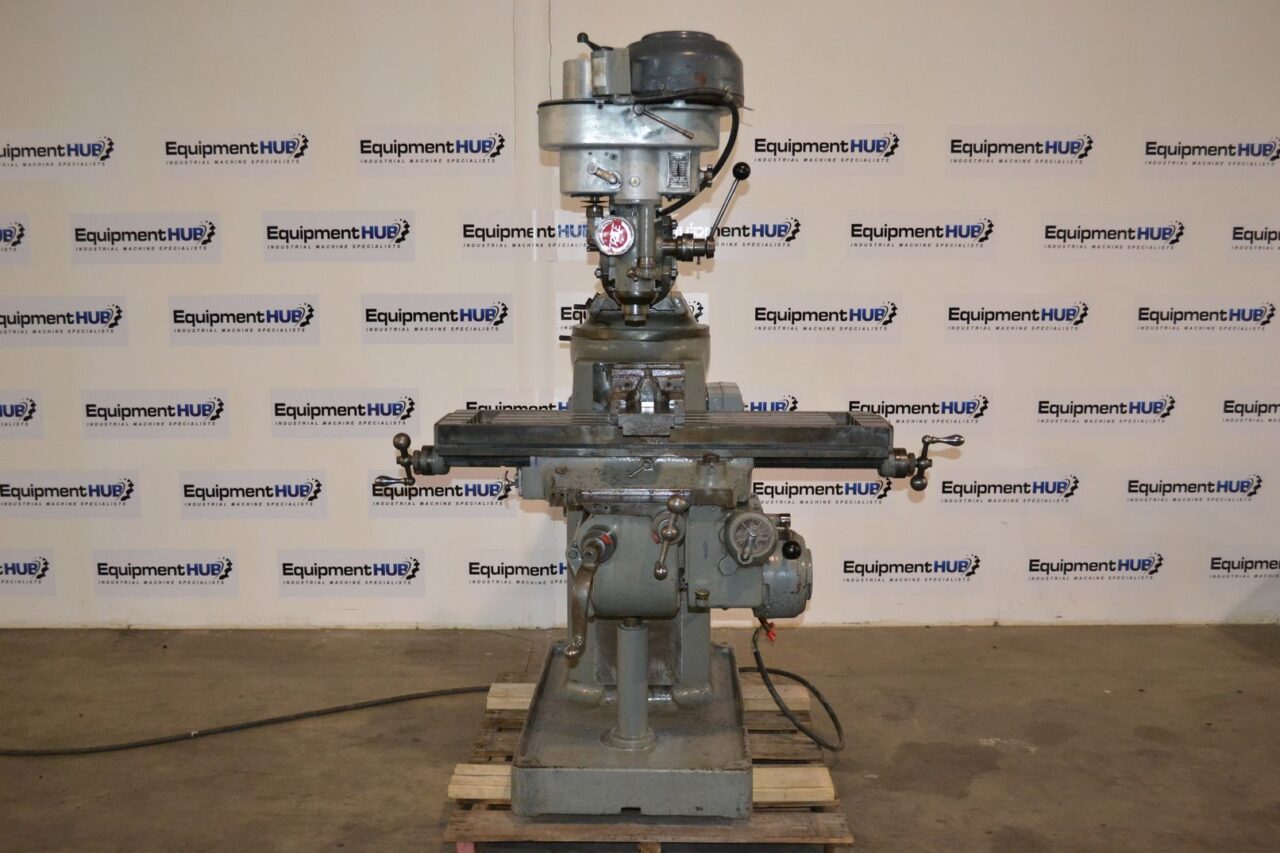Tree 2UVR 10.5" x 42" Vertical Milling Machine, Vintage - The Equipment Hub