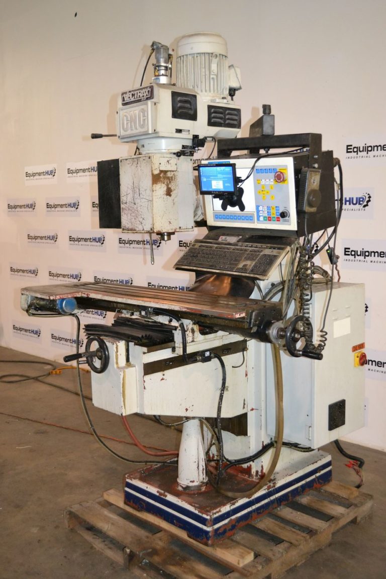 Vectrax GS-N16V 3-Axis CNC Vertical Milling Machine, Centroid MSC M-15 ...