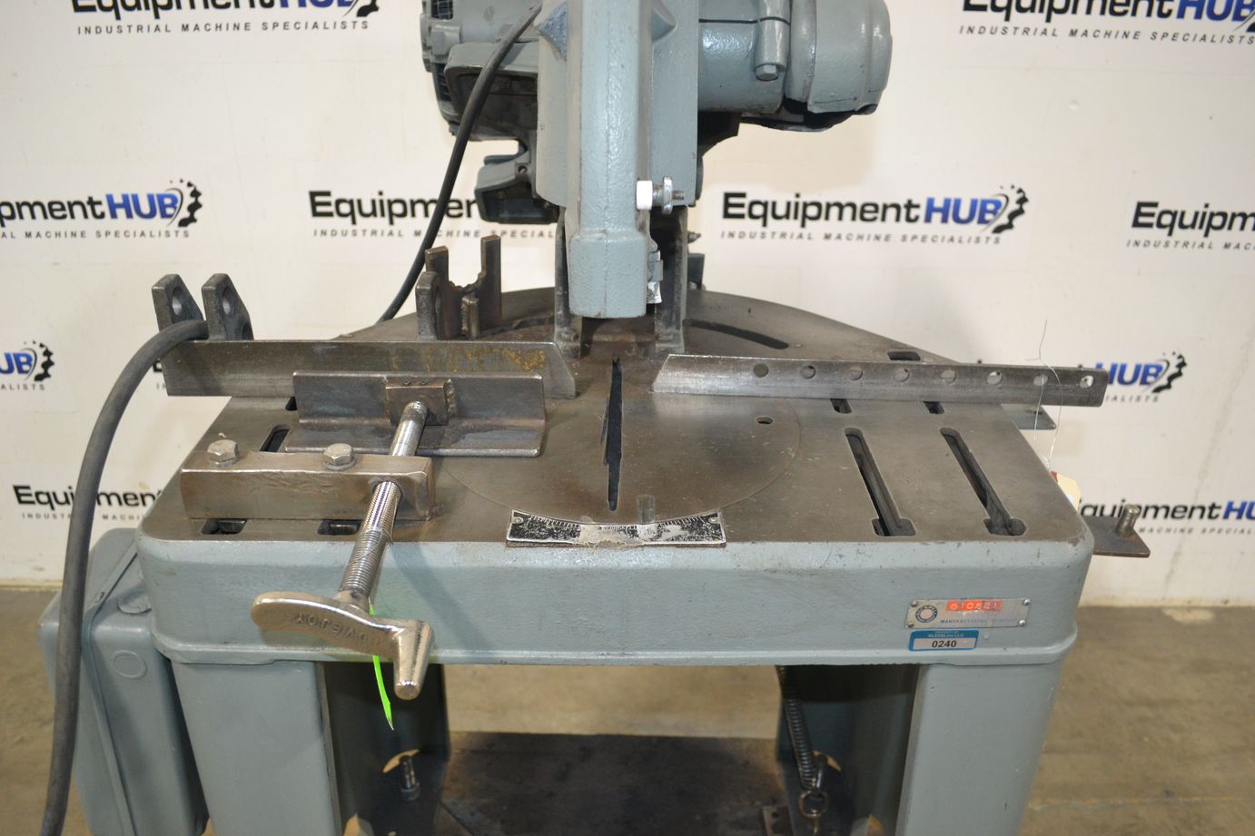 Delta Rockwell 20-100 Mitering 12" 5HP Abrasive Cut-Off / Chop Saw ...