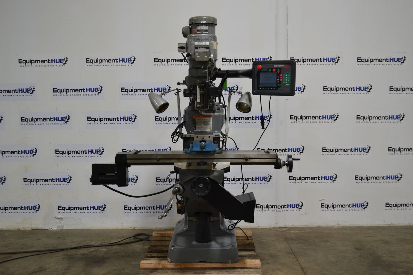 Bridgeport Series I 9" x 48" Variable Speed Prototrak Edge CNC Vertical ...