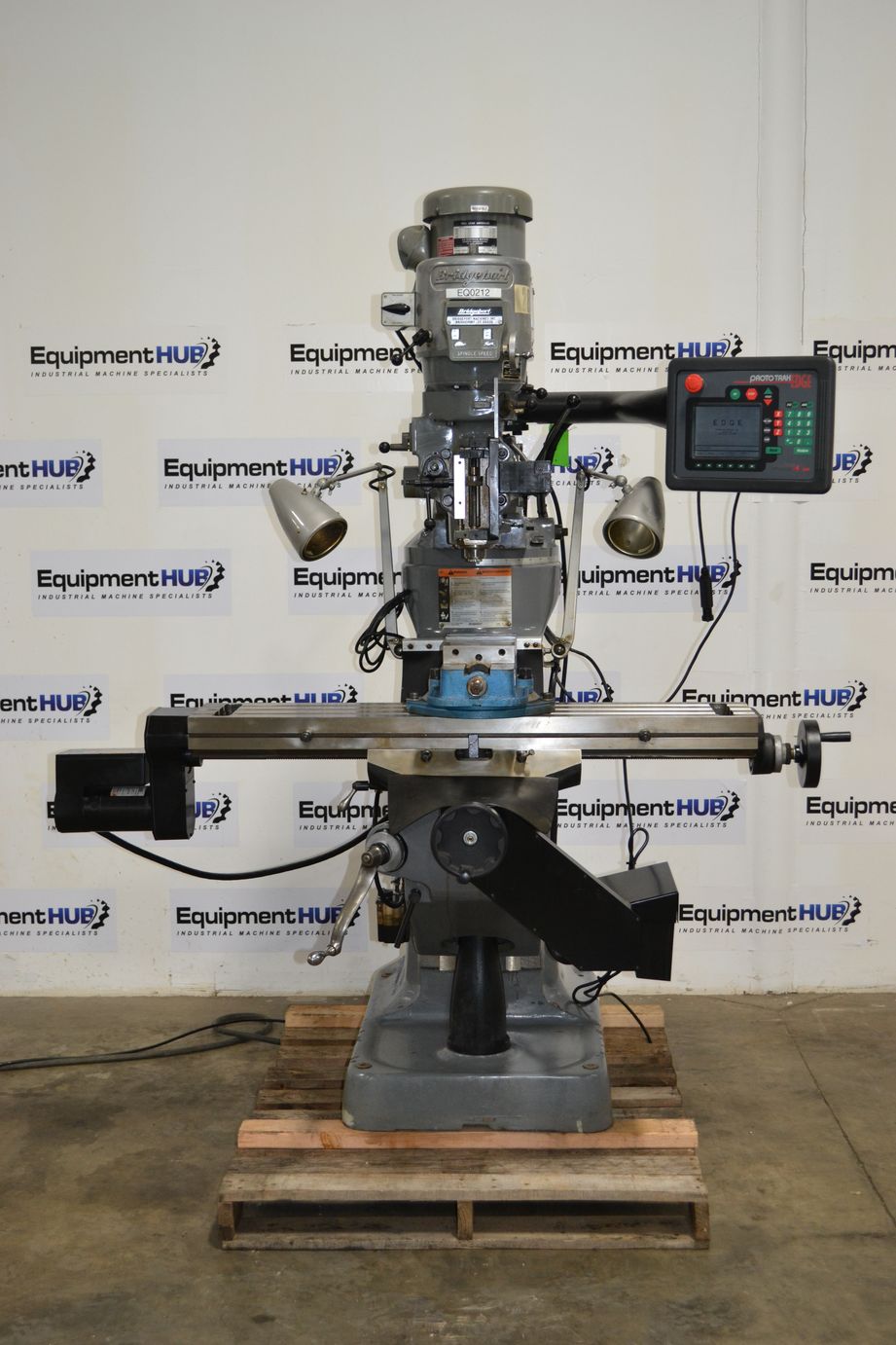 Bridgeport Series I 9" x 48" Variable Speed Prototrak Edge CNC Vertical ...