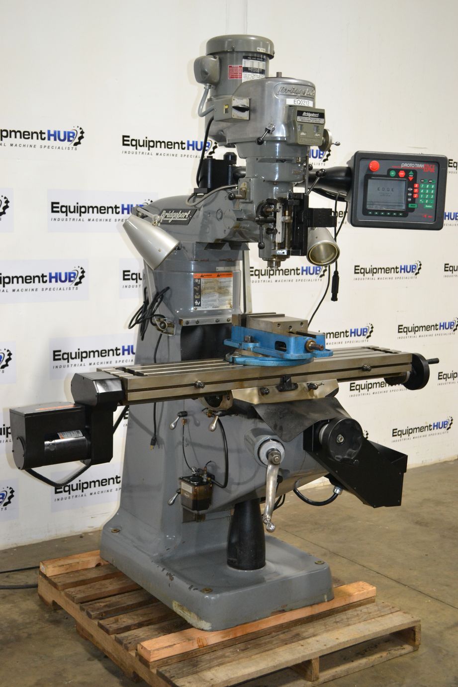 Bridgeport Series I 9" x 48" Variable Speed Prototrak Edge CNC Vertical ...