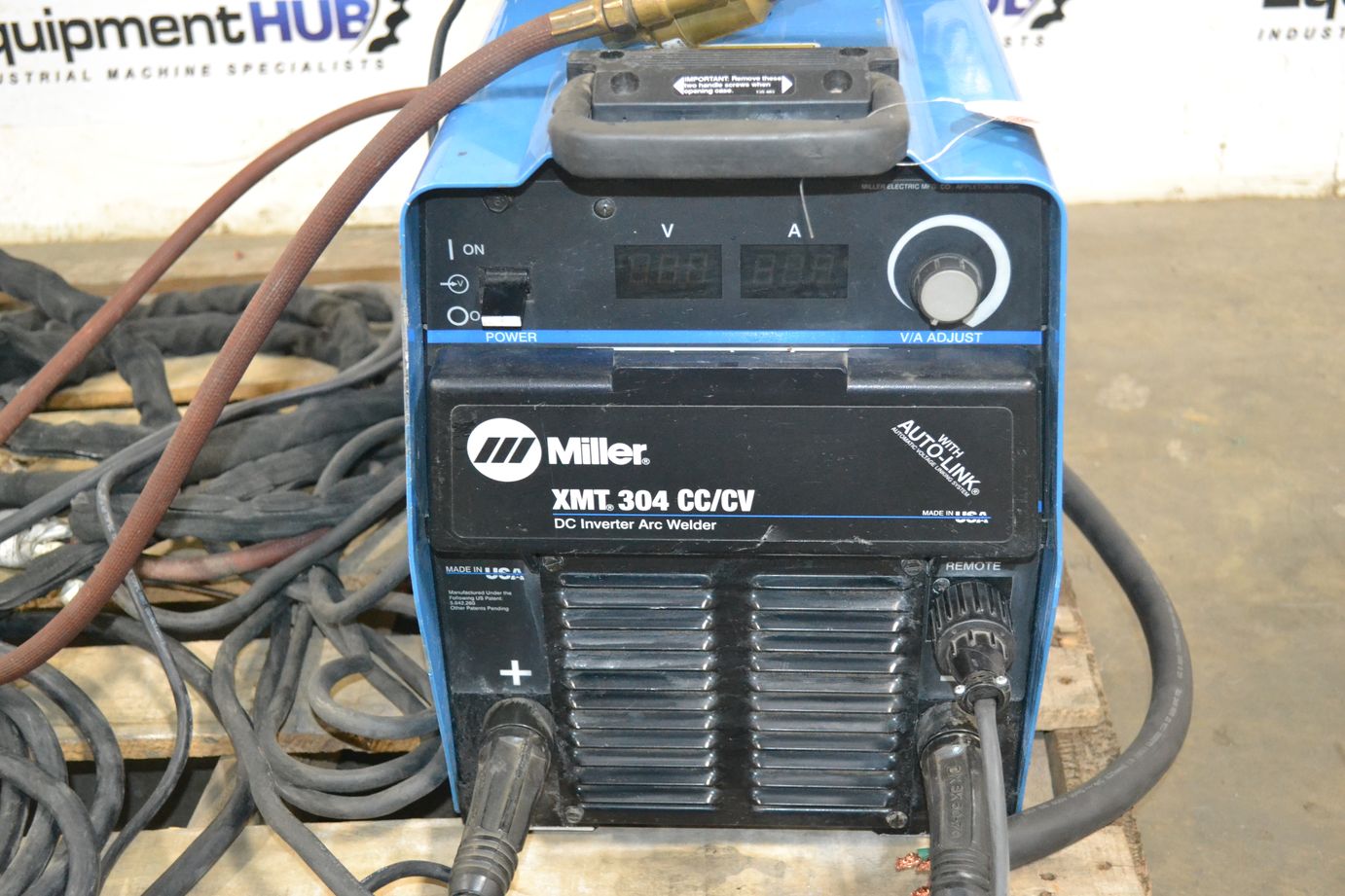 Miller XMT 304 CC/CV Multiprocess Mig / Tig / Stick Inverter Arc Pulse ...