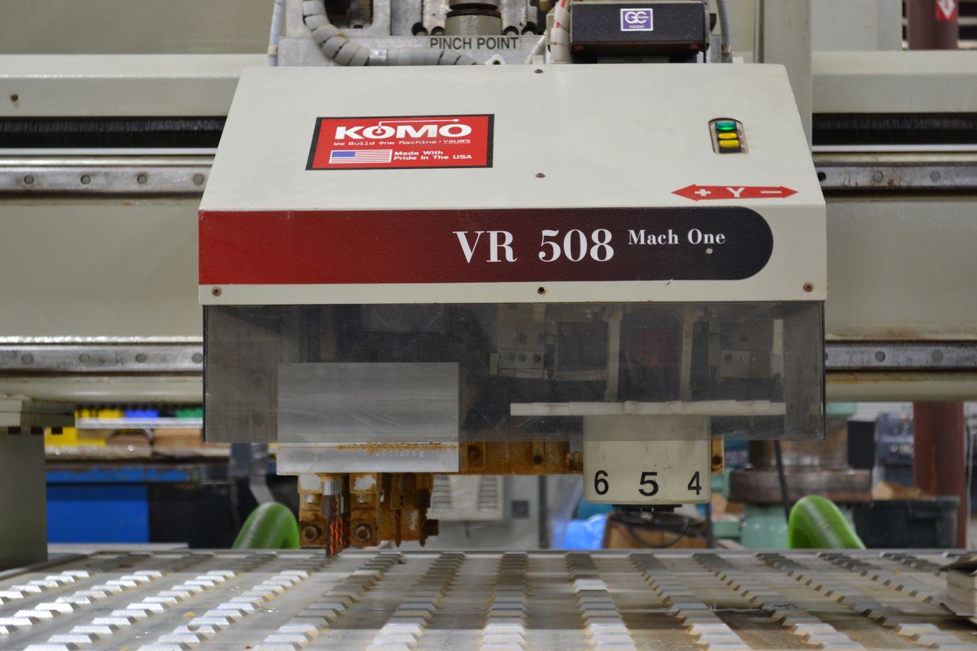 Komo VR 508 Mach One 5' x 8' CNC Router w/ ATC & Boring, Low Hours ...