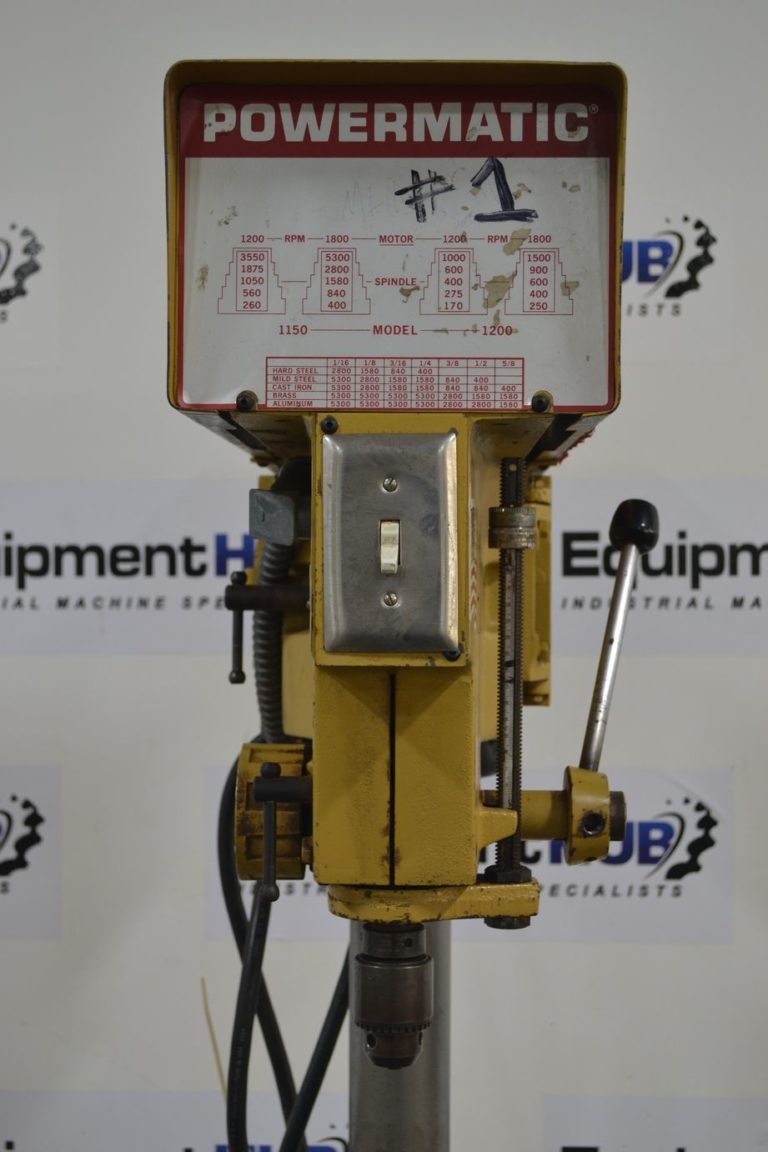 Powermatic 1150A 15" Floor Model Heavy Duty Drill Press - The Equipment Hub