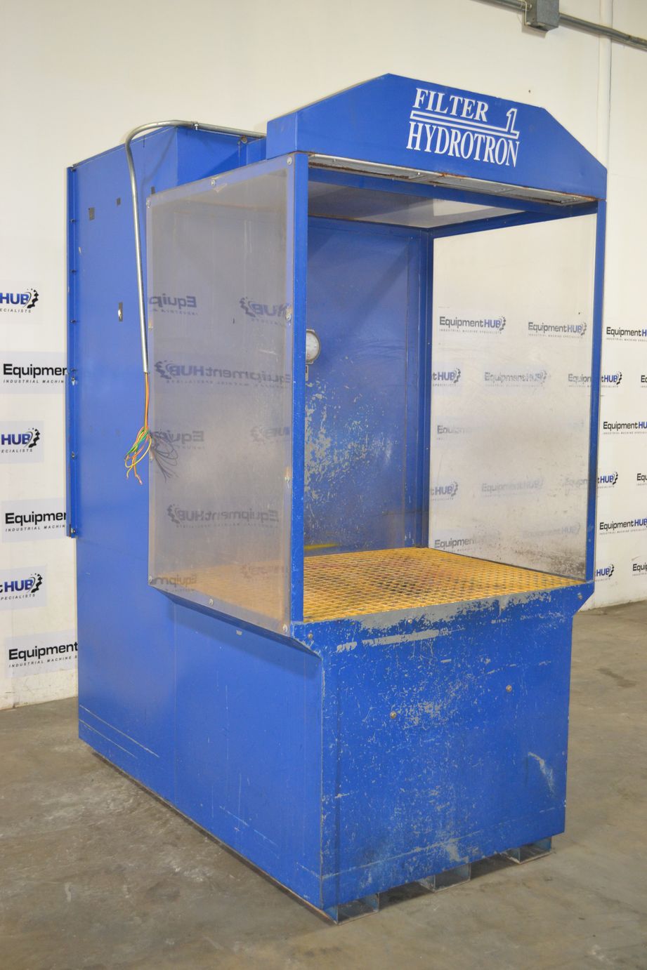 Hydrotron DHYDI-50-10-4-3 Filter 1 Wet Downdraft Table Series, 10 HP ...