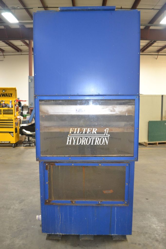 Hydrotron DHYDI-50-10-4-3 Filter 1 Wet Downdraft Table Series, 10 HP ...
