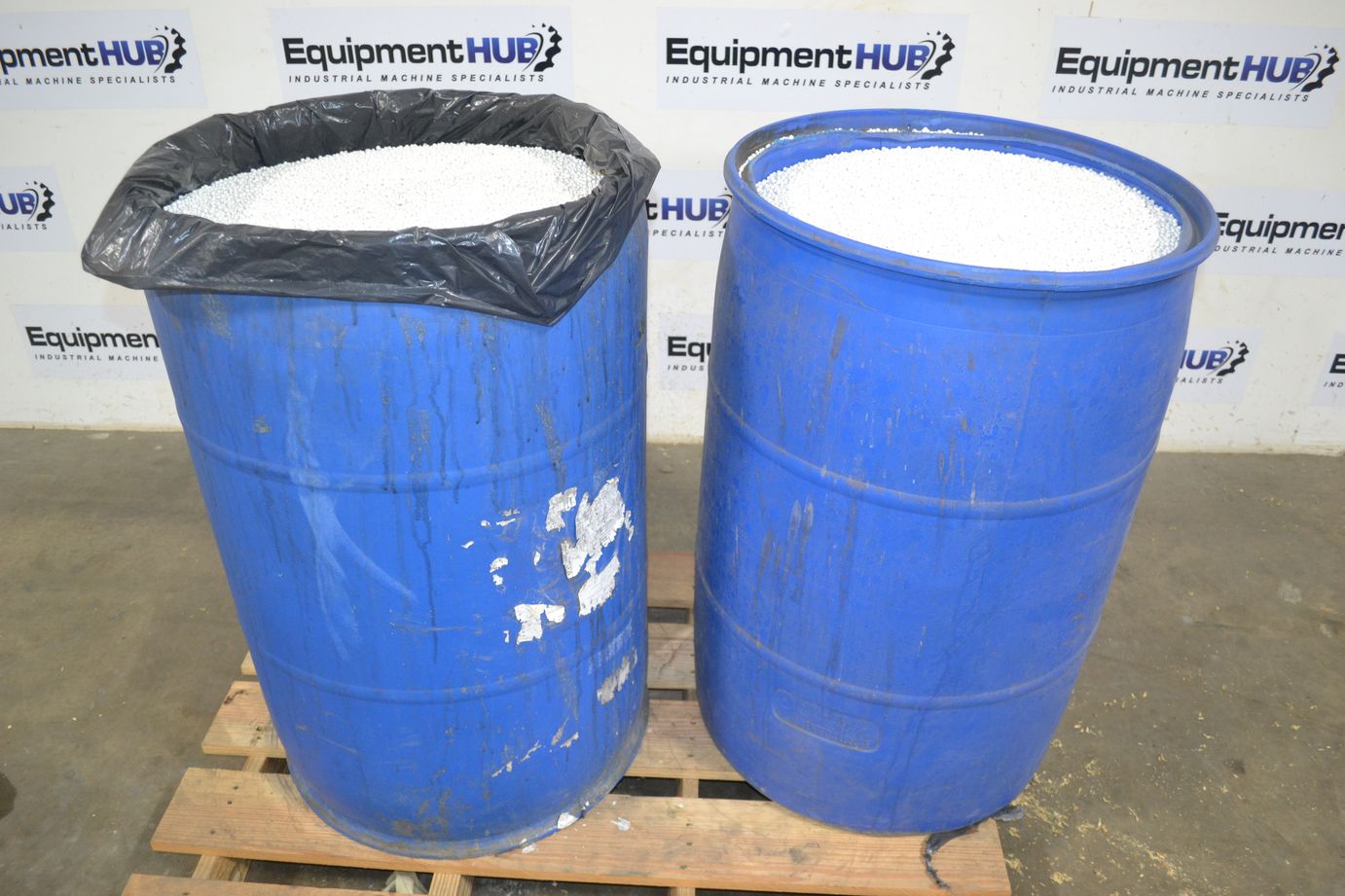 1600 Lbs. Ceramic Rock Beads Polishing Sphere Vibratory Tumbling Media ...