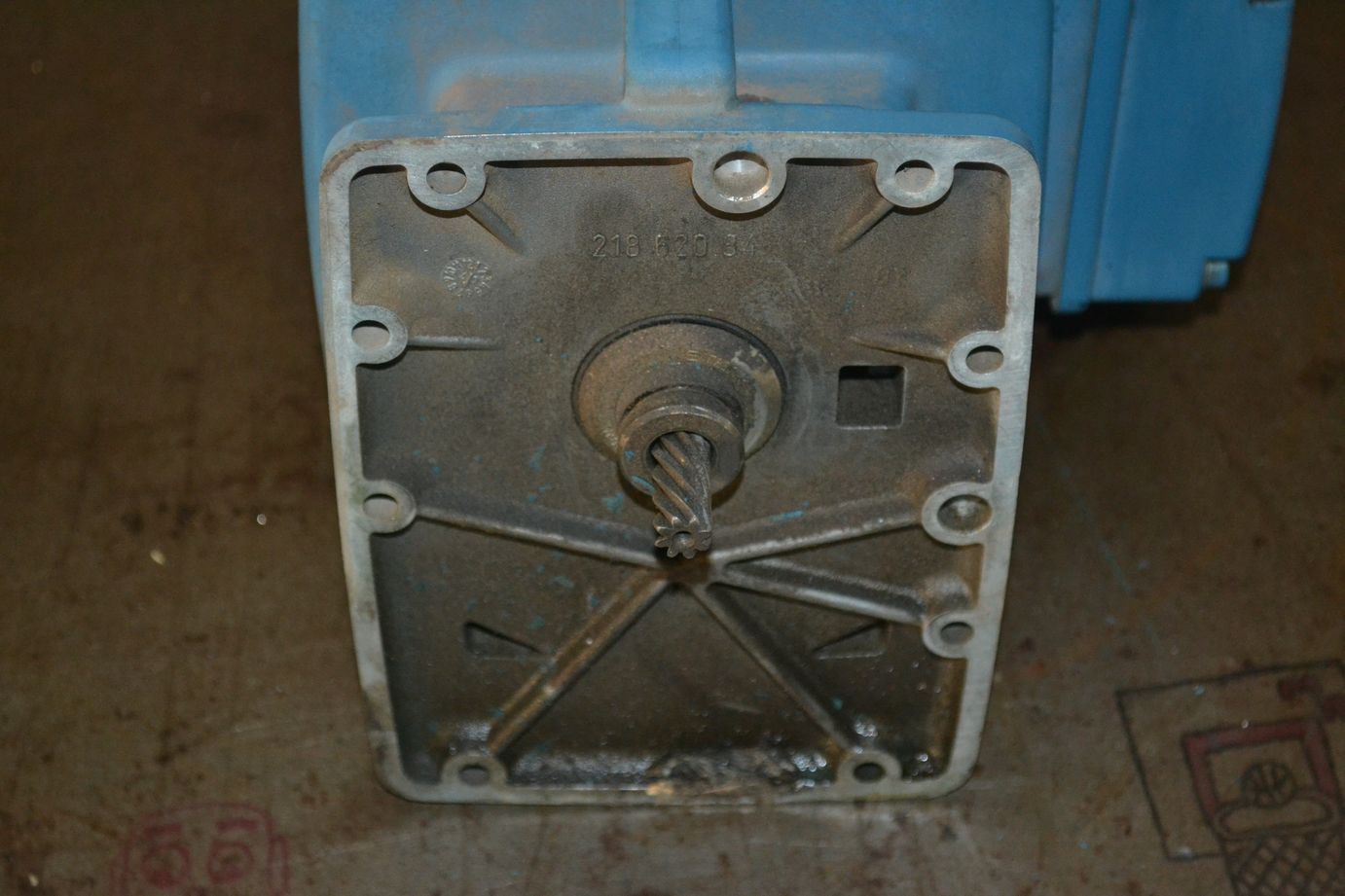 Demag ZBF 80 A 8/2 Cylindrical Rotor Crane Hoist Motor - The Equipment Hub