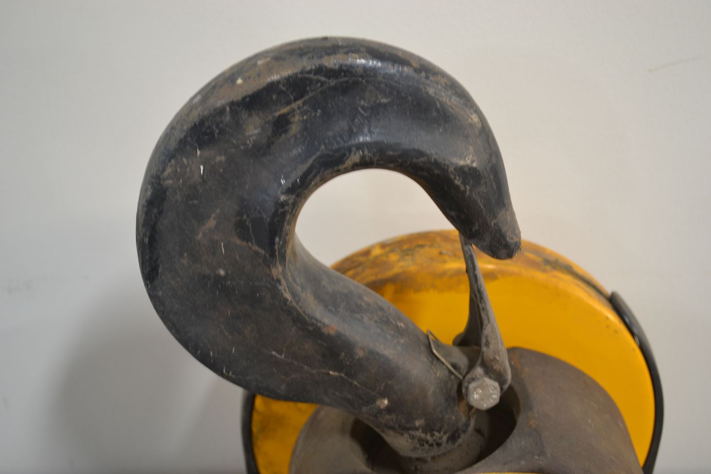 Demag 10 Ton 2 Sheave Cable Pulley Block Crane Hook - The Equipment Hub