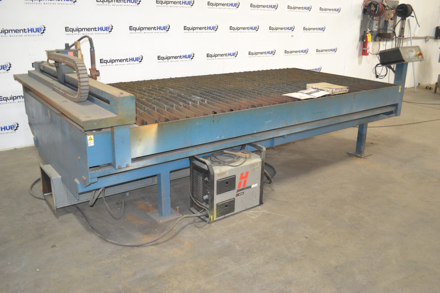 Lockformer Vulcan 1000 5' x 10' Plasma Table Cutting System w/ Powermax ...