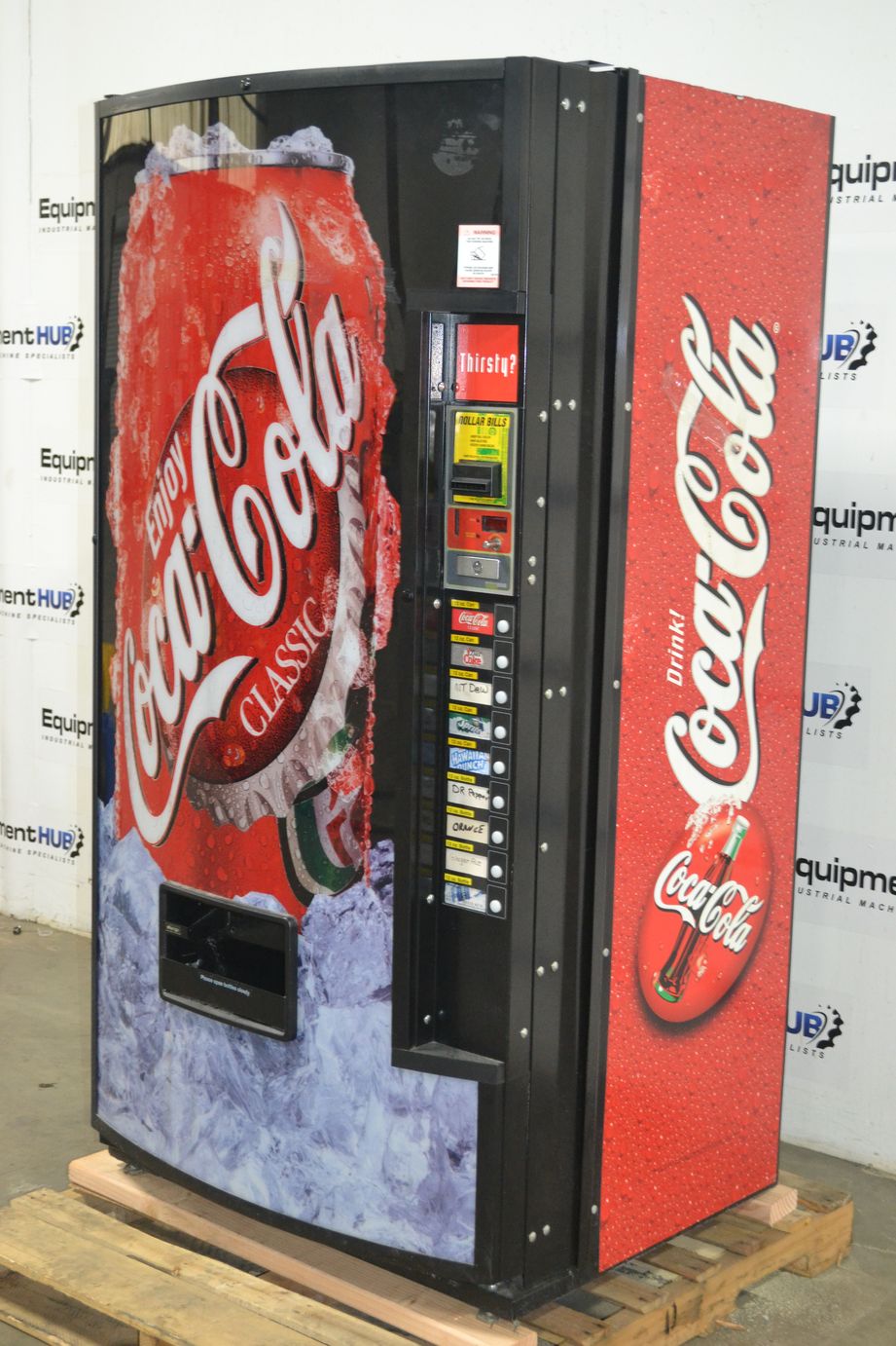 Royal Vendors RVCC-660-9 Coca-Cola Vending Machine - The Equipment Hub