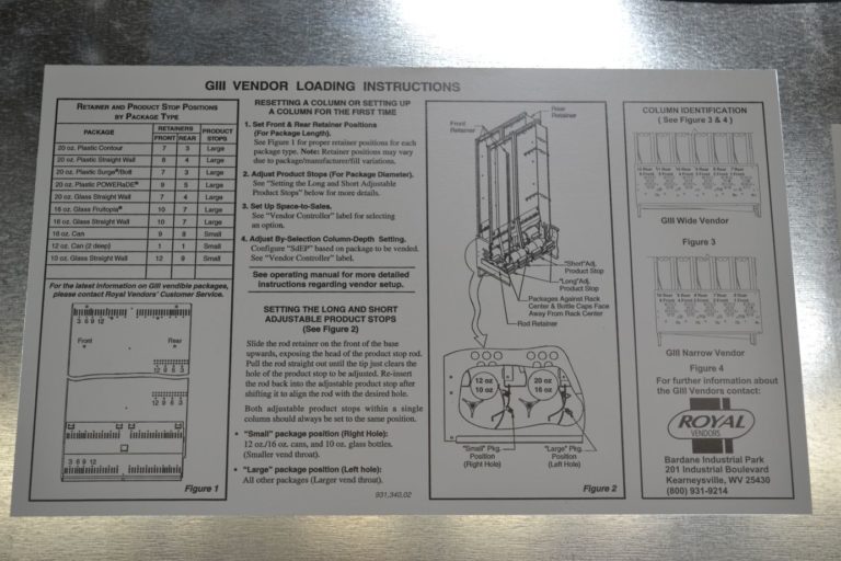 Royal Vendors RVCC-660-9 Coca-Cola Vending Machine - The Equipment Hub