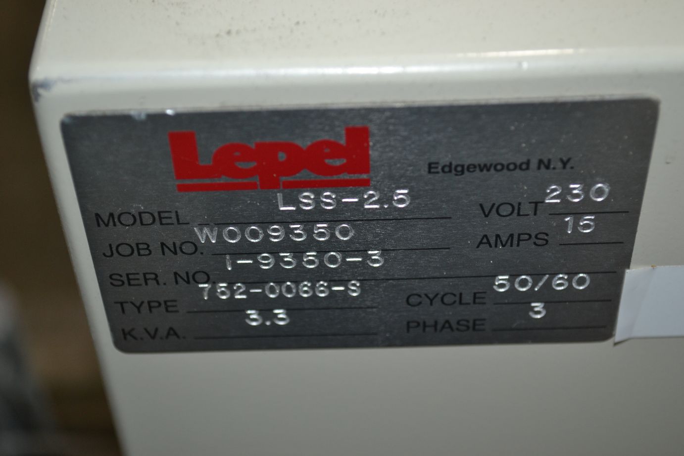Lepel LSS-2.5 Induction Heater - The Equipment Hub